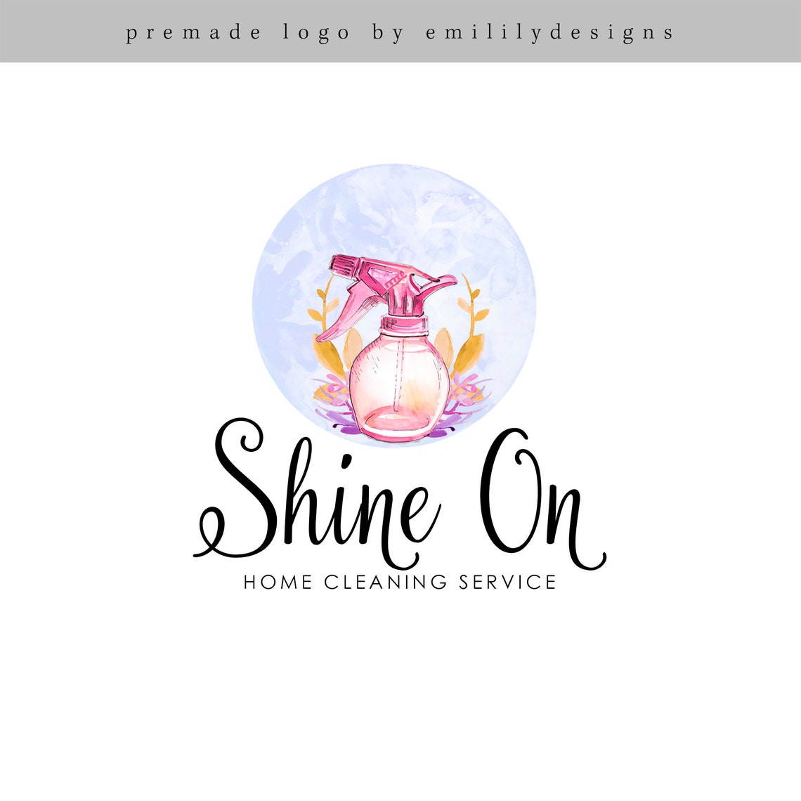 Premade Logo Cleaning Logo Dust Logo Service Logo Clean - Etsy UK