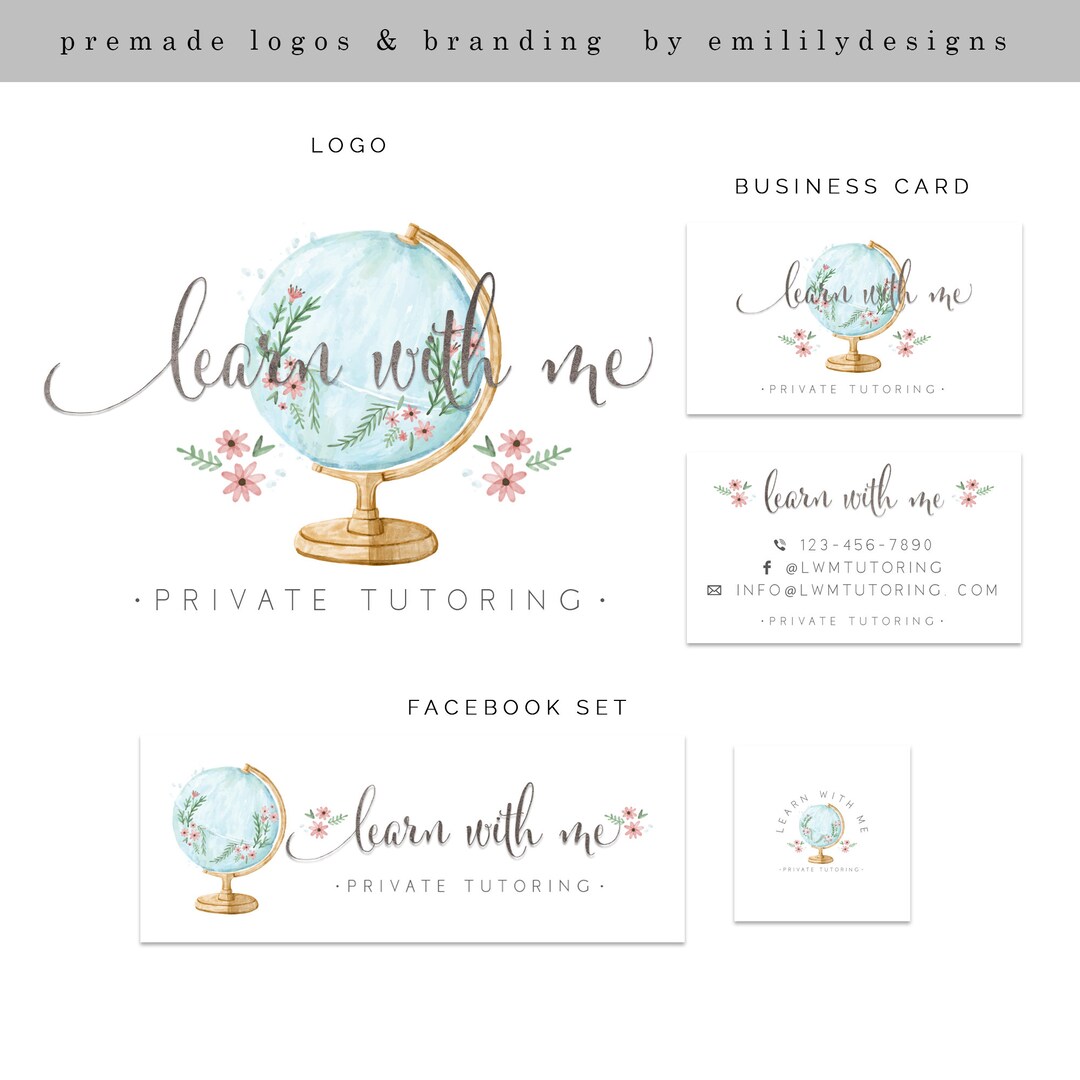 Tutor Logo, Private Tutor Logo, Learning Logo, Teaching Logo, Teacher ...