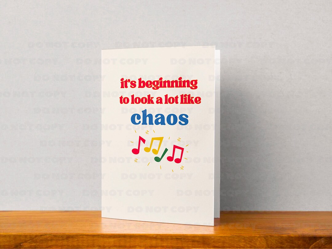 Funny Christmas Card | Pun Holiday Cards | 7x5 Witty Christmas Cards ...