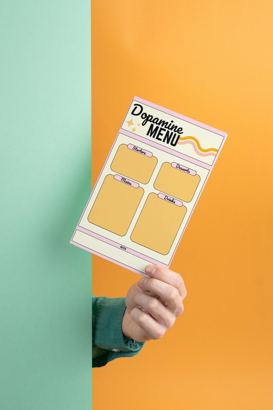 Dopamine Menu, Fun Planner for ADHD and Neurodivergent People, Simple ...