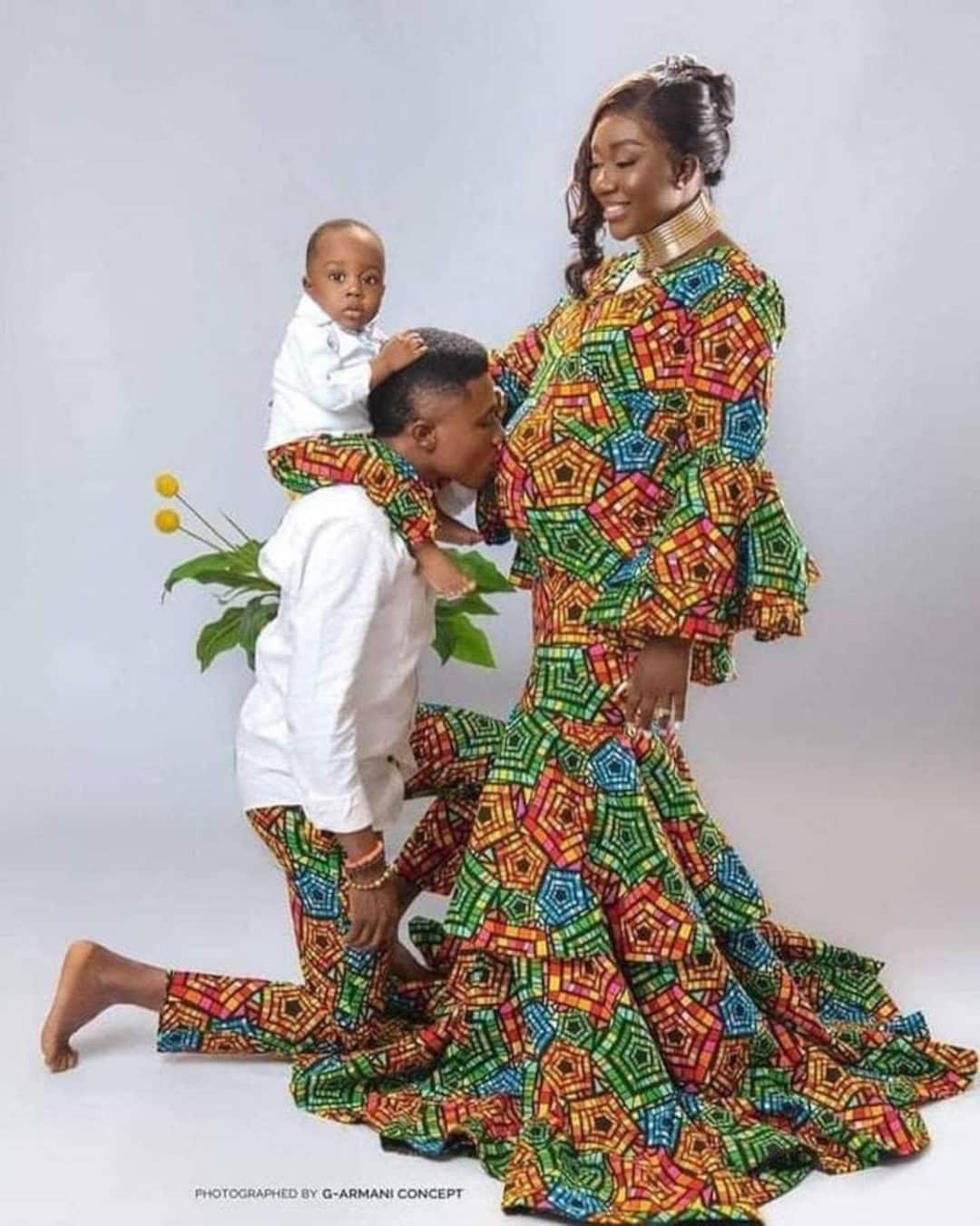 African Couple Attire, African Family Attire, African Women Clothing ...