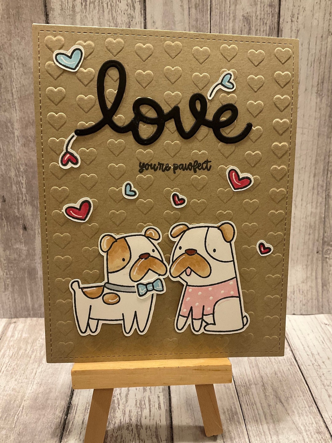 Cute Dog Themed Valentines Day Card for That Special Someone. Be a ...