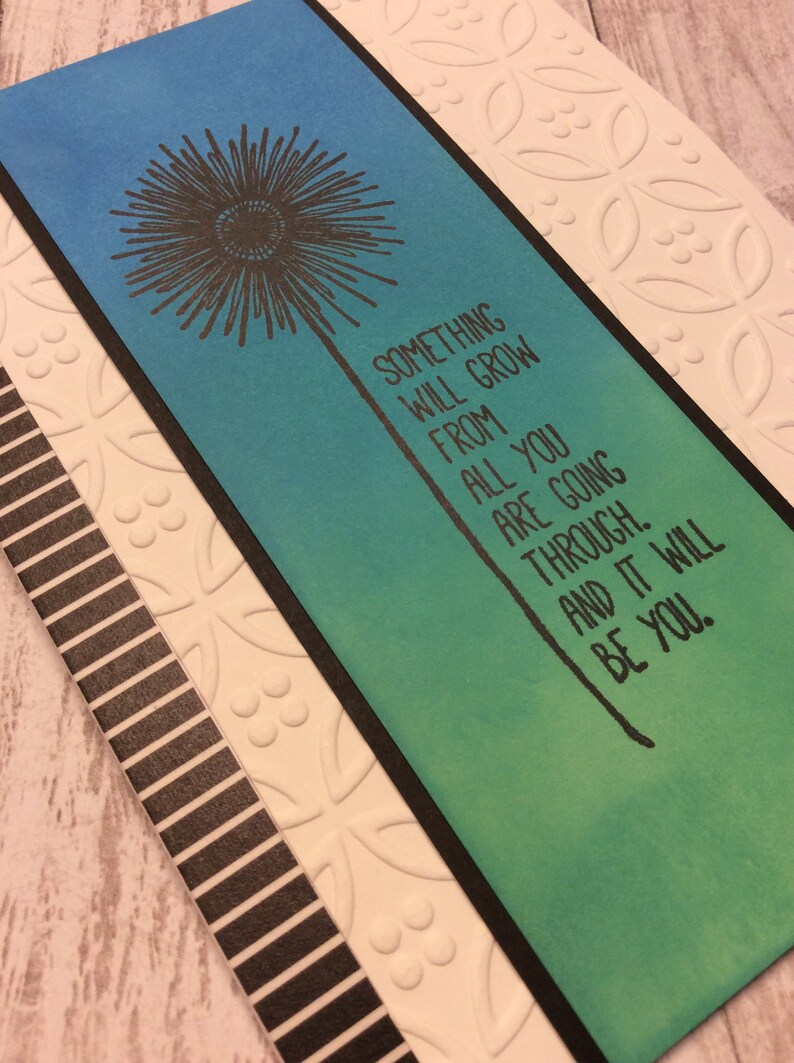 Card for Cancer or Illness Support/ Encouragement or Sympathy Card for ...