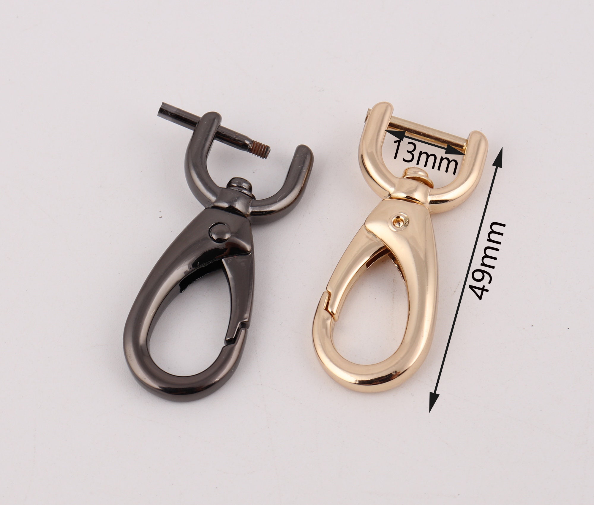 0.513mm inner Metal antique brass/gun black trigger clip | Etsy