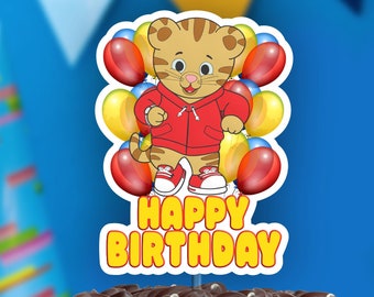 Daniel Tiger Topper | Etsy