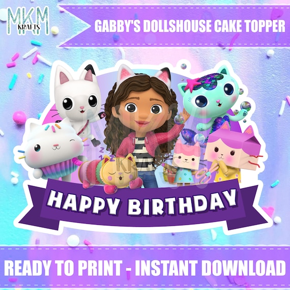 Gabbys Dollhouse Cake Cupcake Topper Ubicaciondepersonas Cdmx Gob Mx