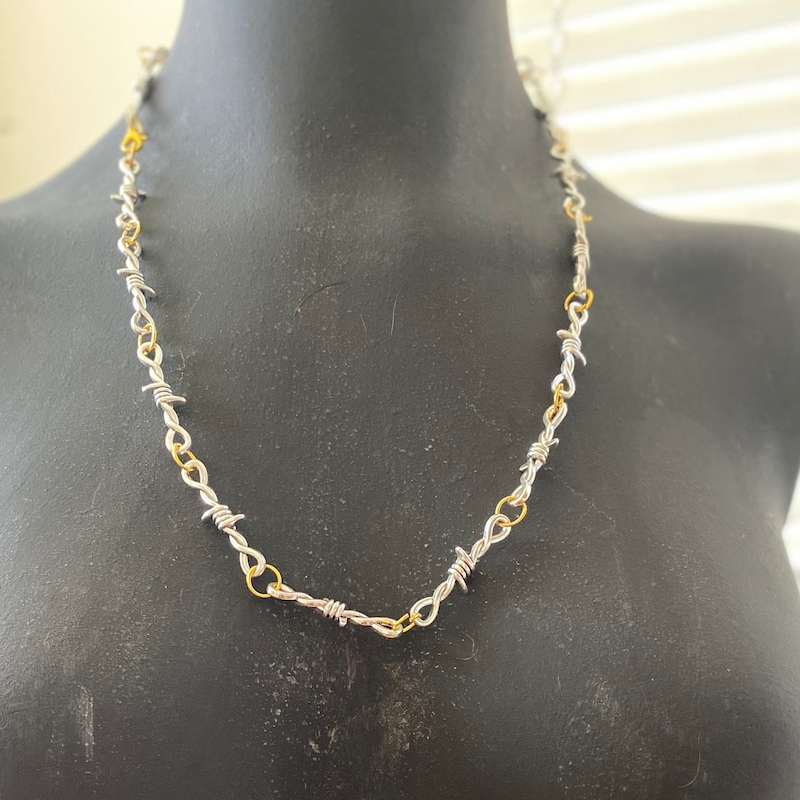 Barbed Wire Chains - Etsy