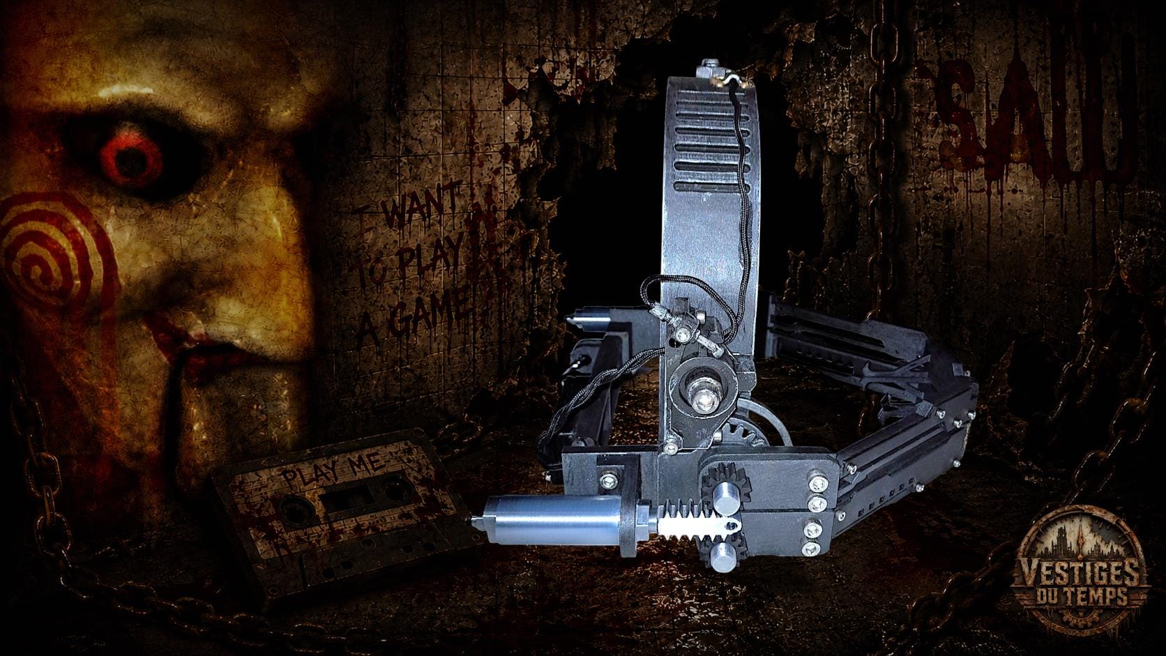 SAW VI Inspired Bear Trap V2 Hoffman (reverse Bear Trap 2.0) Horror ...
