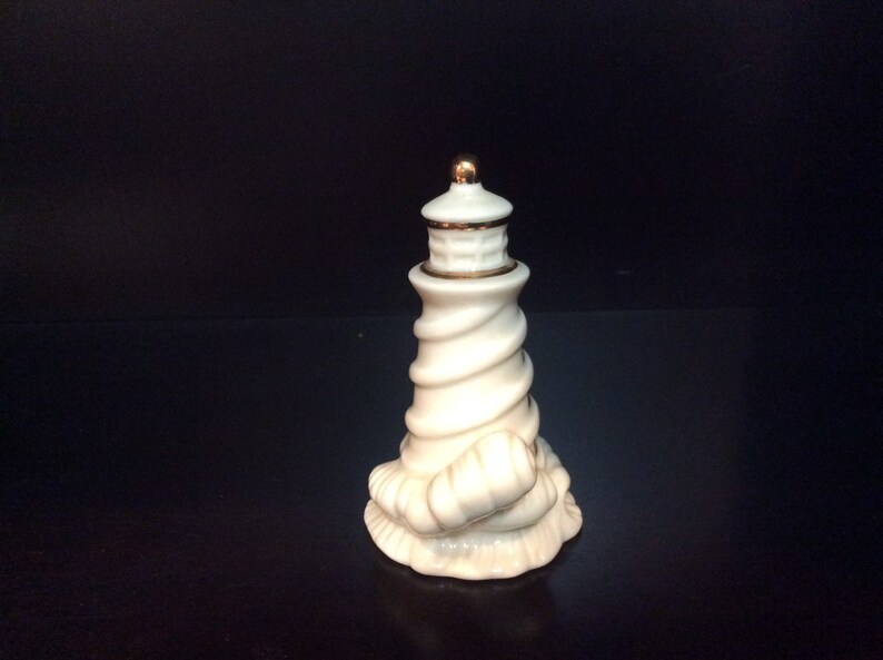 Lenox Classic Ivory Collection Lighthouse With Waves, 24K Gold, Classic ...