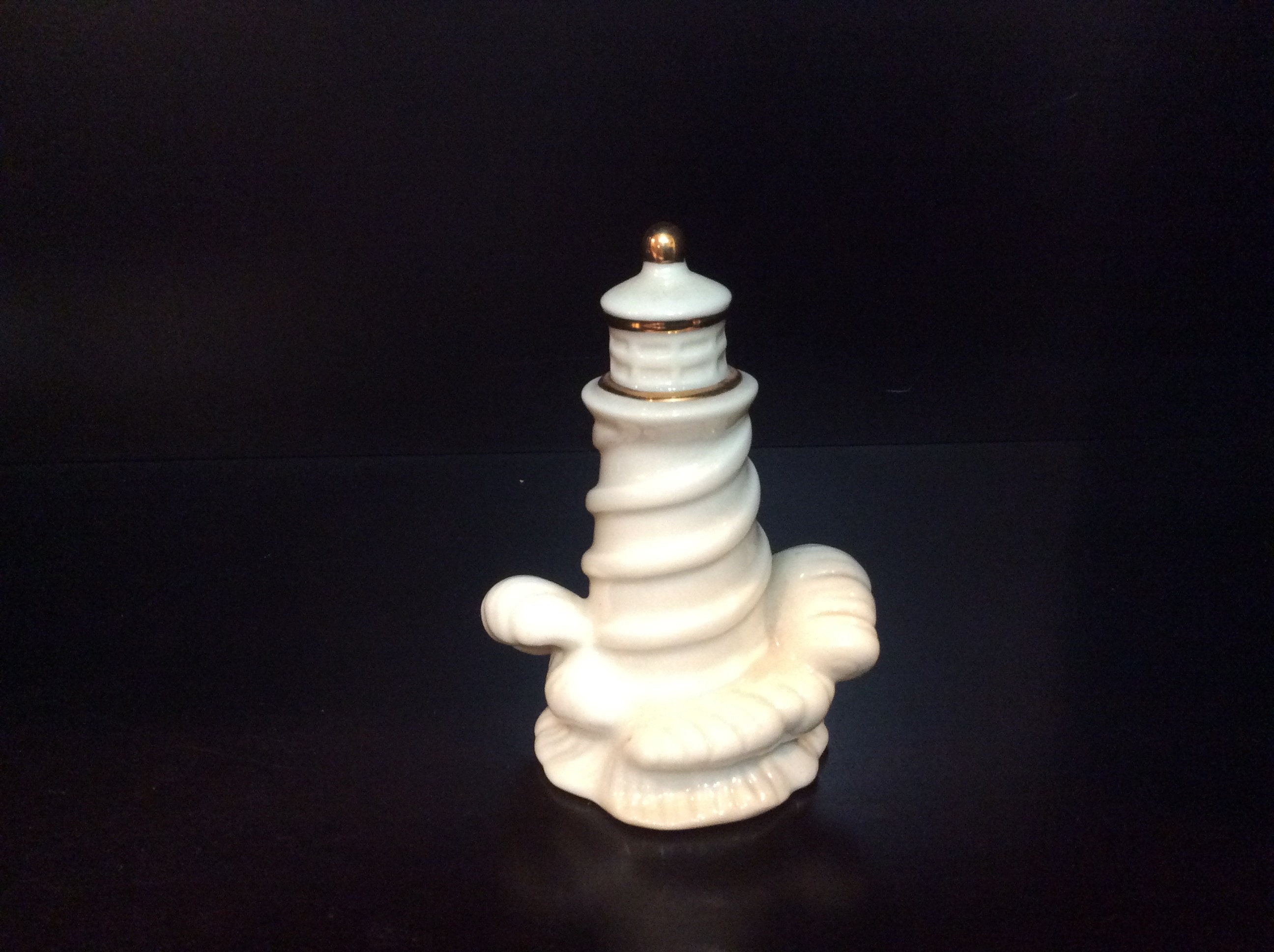 Lenox Classic Ivory Collection Lighthouse With Waves, 24K Gold, Classic ...