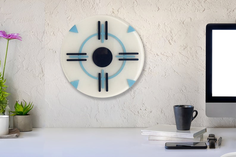 Sign off Epoxy Resin Modern Art, Epoxy Sign Wall Piece, Sign off Epoxy ...