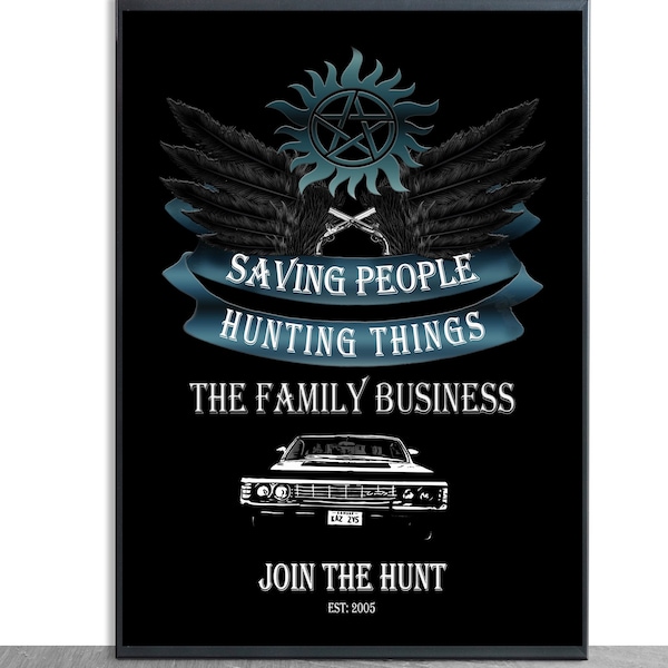Supernatural Print - Etsy