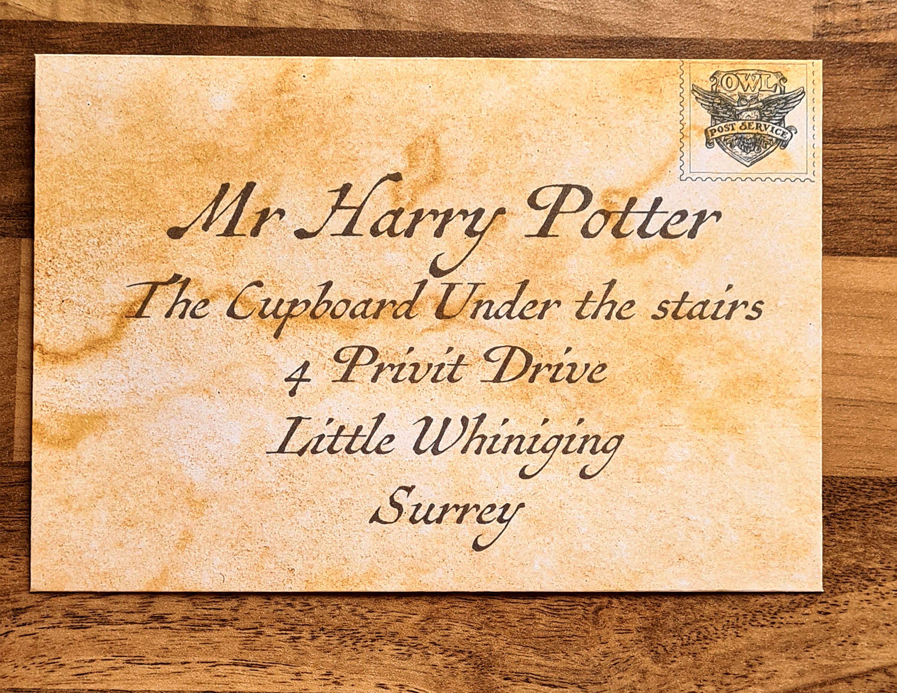 Personalised Wizard Acceptance Letter Bundle Magical Letter - Etsy UK