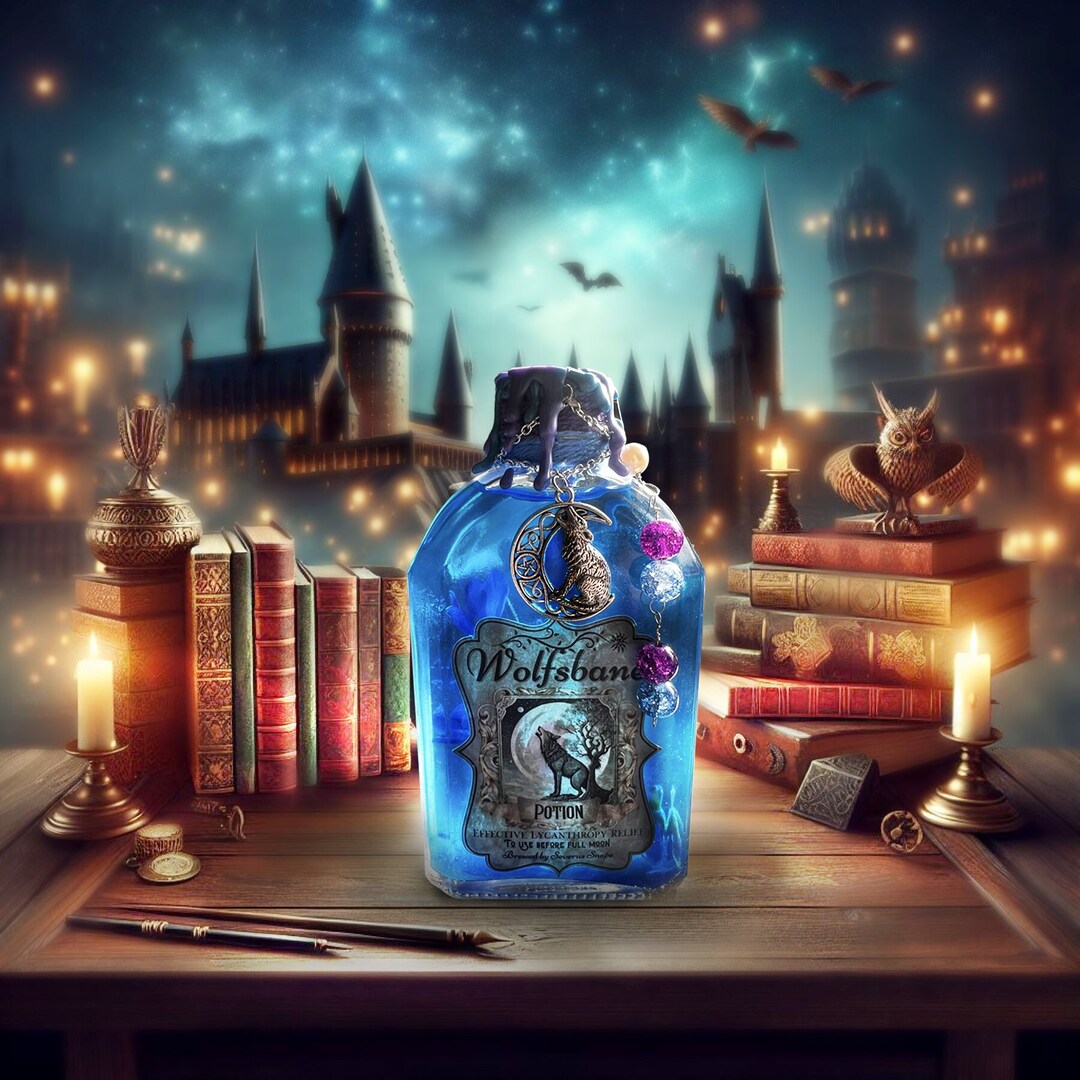 Magical Wolf Potion | Apothecary Potion | Herbology Potion | Shake to ...