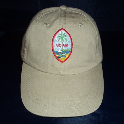 Guam Map Print United States Map Art Poster Guåhån Dededo | Etsy