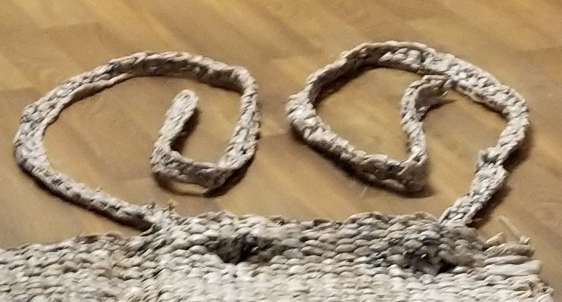 Custom Plarn Peg Loom Bed Roll/rug - Etsy