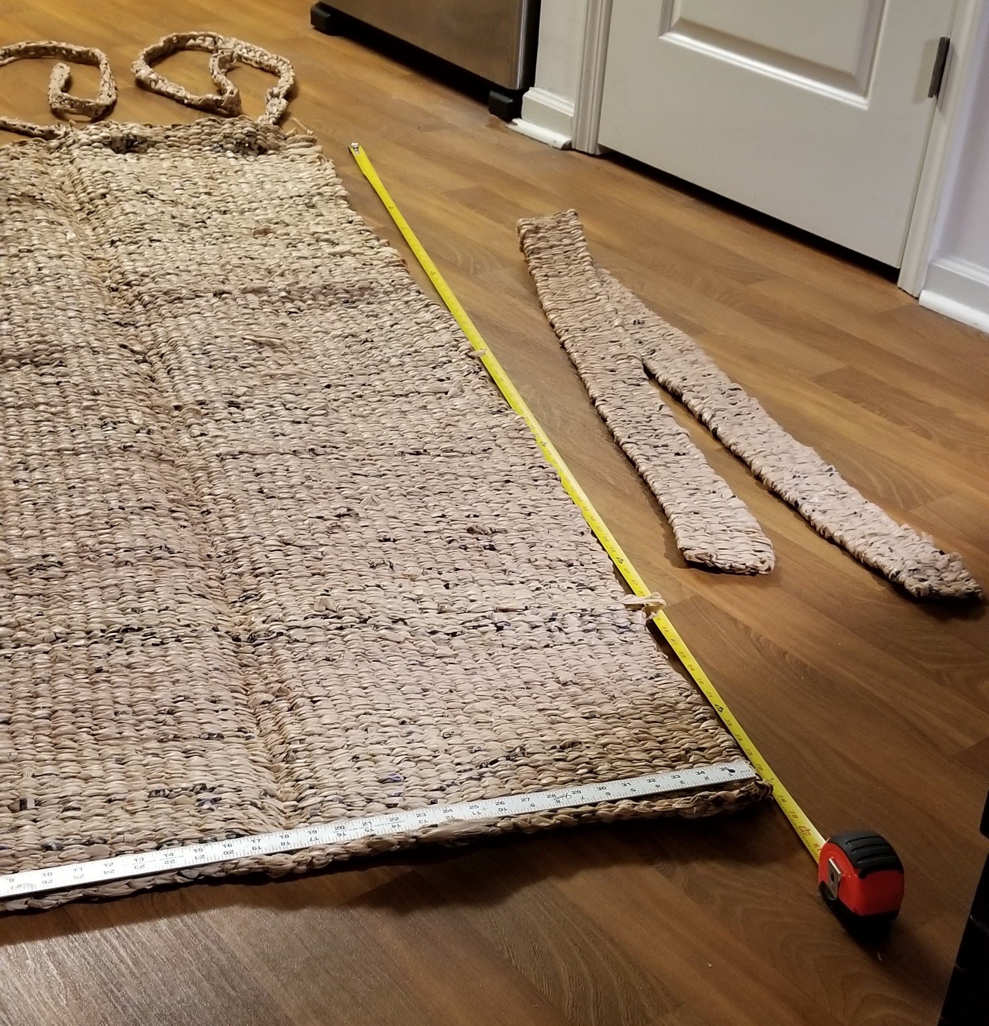 Custom Plarn Peg Loom Bed Roll/rug - Etsy UK