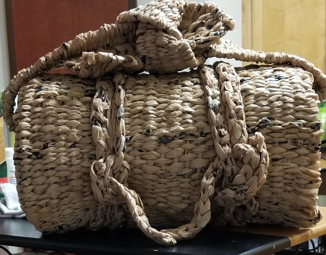 Custom Plarn Peg Loom Bed Roll/rug - Etsy