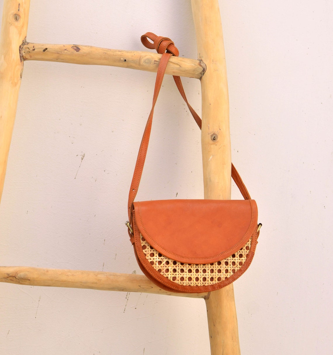 Sumba Crossbody Bag Organic Rattan Bag Organic Rattan Purse | Etsy