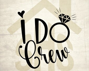 I do crew svg | Etsy