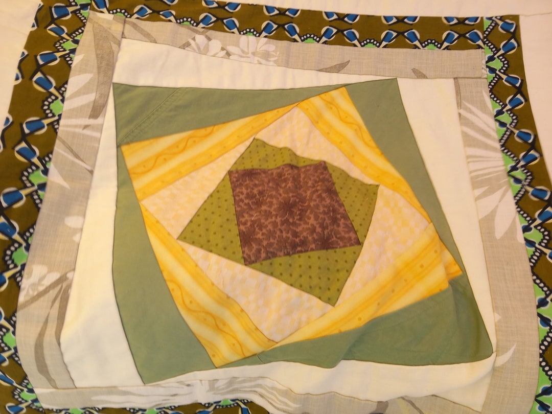 DOROTHY Square Patchwork Bed QUILTED Cover. - Etsy UK
