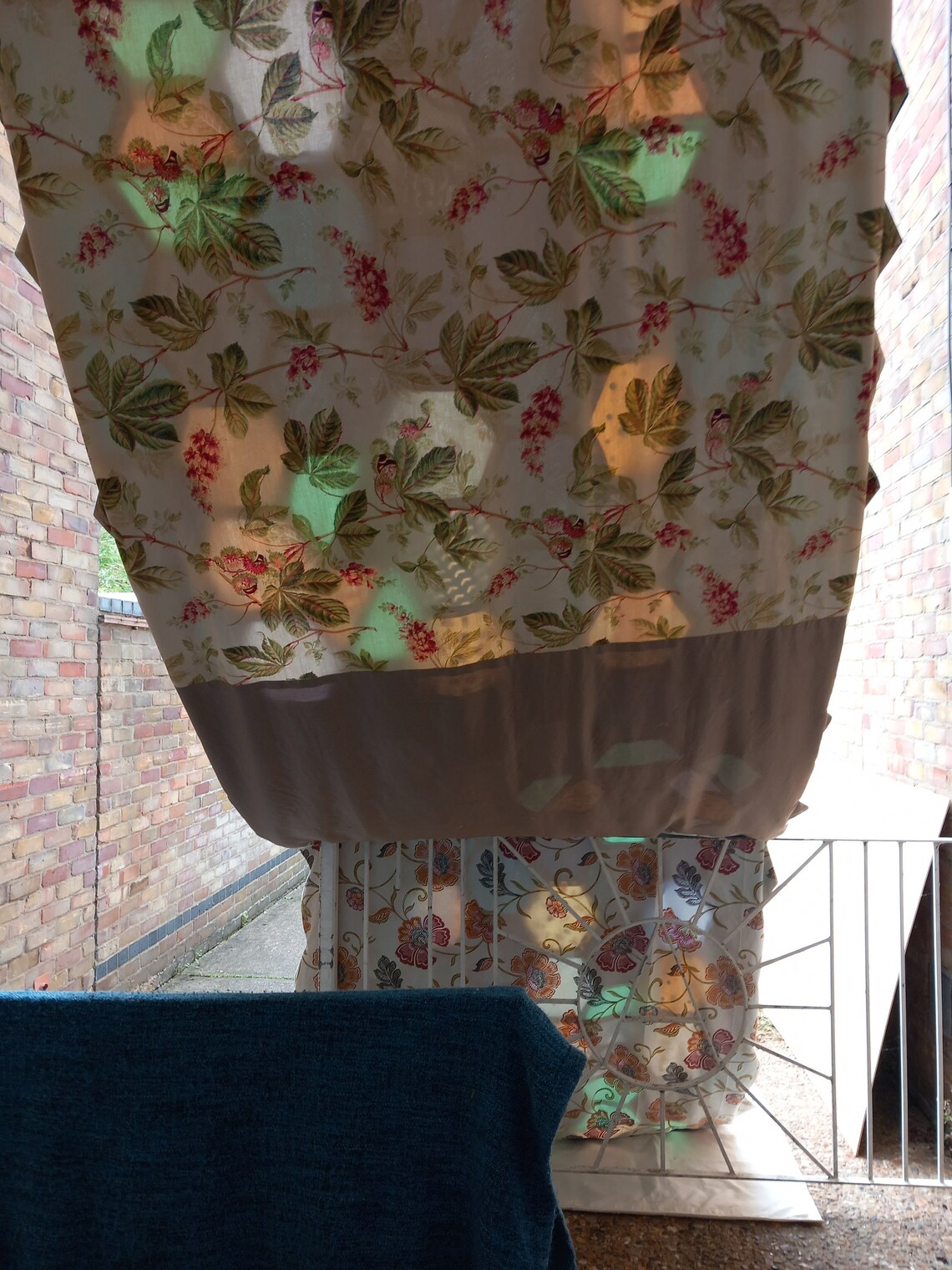 GIGANTIC LEVITICUS ELEVEN Campaign Banner. Old English Hand Pieced ...