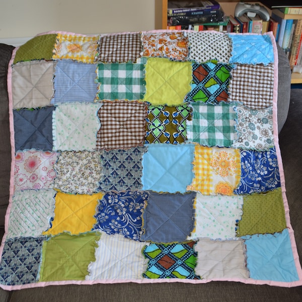 Rag Quilt - Etsy UK