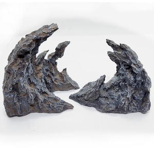 2-4 Gallon Nano Aquascape Decor SOUL CANYON Aquarium Dragon Rocks ...