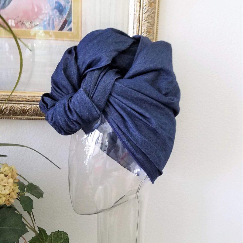 Denim Scarf - Etsy