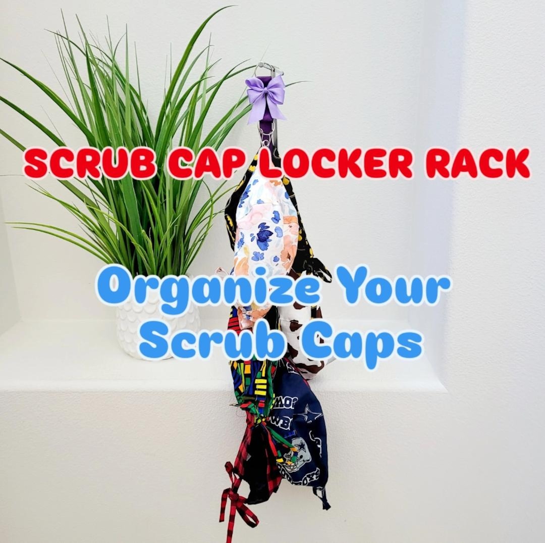 Grab and Go, Store Scrub Caps in Locker Station, Holds up to 6 Caps ...