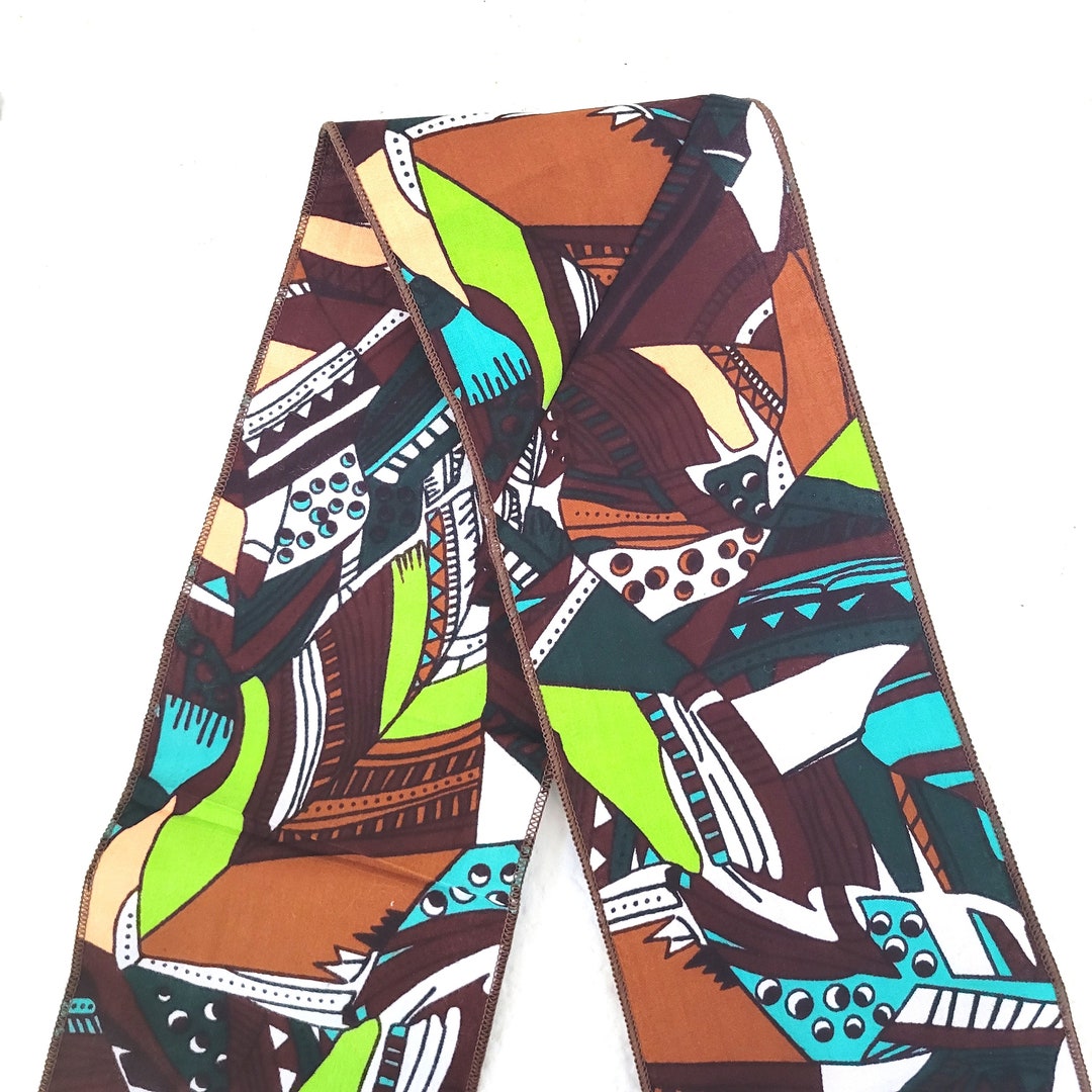 Ankara Rectangular Headband, Locs, Braids, Twists, Natural Hair Styles ...