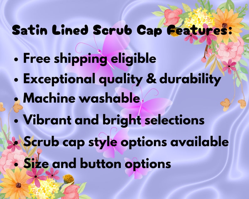 Small, Leopard Print, Protect Hair With Satin Lined Scrub Cap, Satin ...