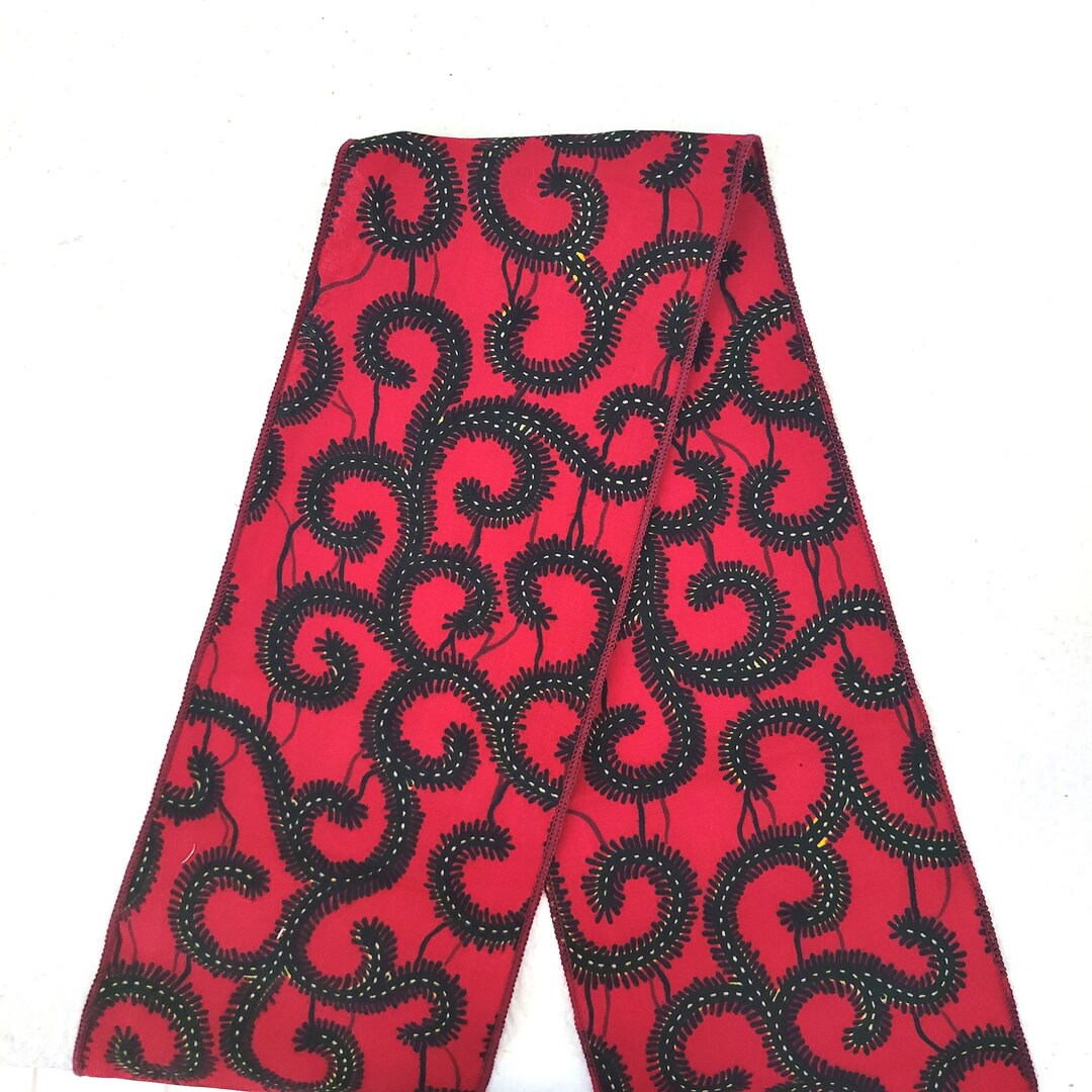 Ankara Rectangular Headband, Locs, Braids, Twists, Natural Hair Styles ...