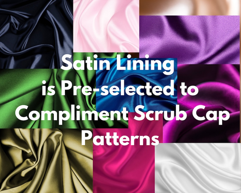 Small, Ankara Fabric Satin-lined Ponytail Scrub Cap: Protect Hair With ...