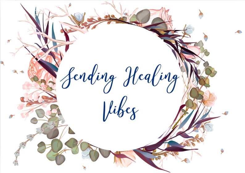 Sending Healing Vibes T Healing Vibes T Box Get Well Etsy