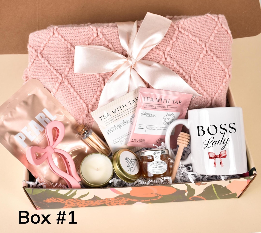 Care Package for Boss, Boss Lady Care Package Gift Box, Care Package ...