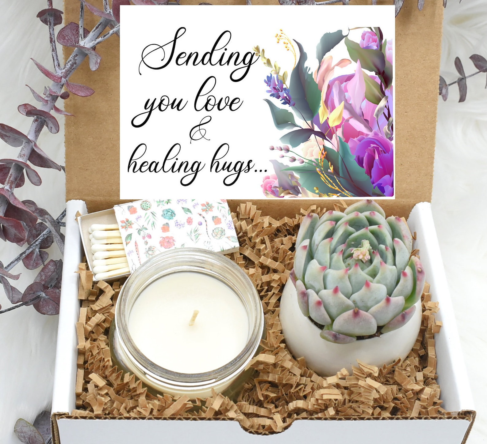 Healing Vibes Gift Box Healing Vibes Care Package Healing | Etsy