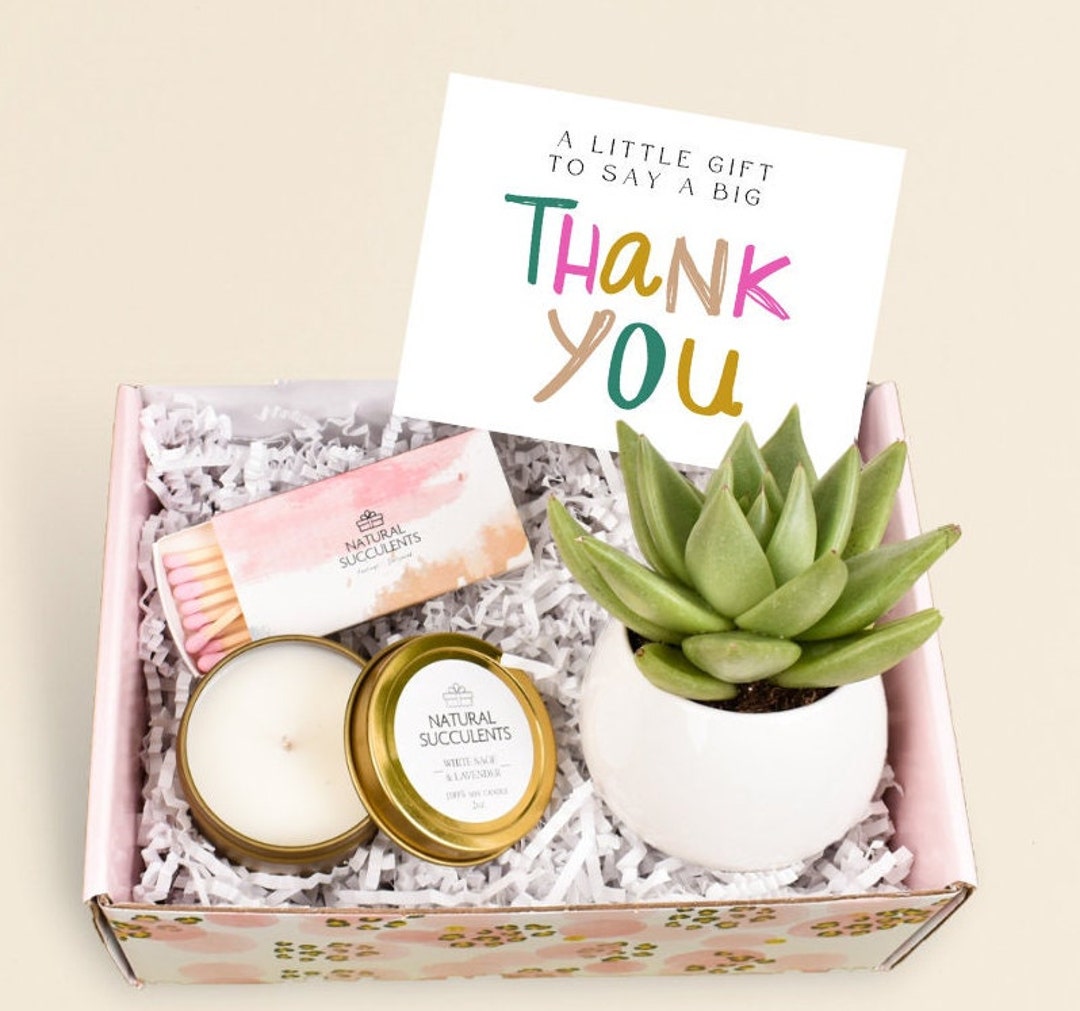 Thank You Gift Box- Big Thank You - Appreciation Gift- Thank You Gift ...