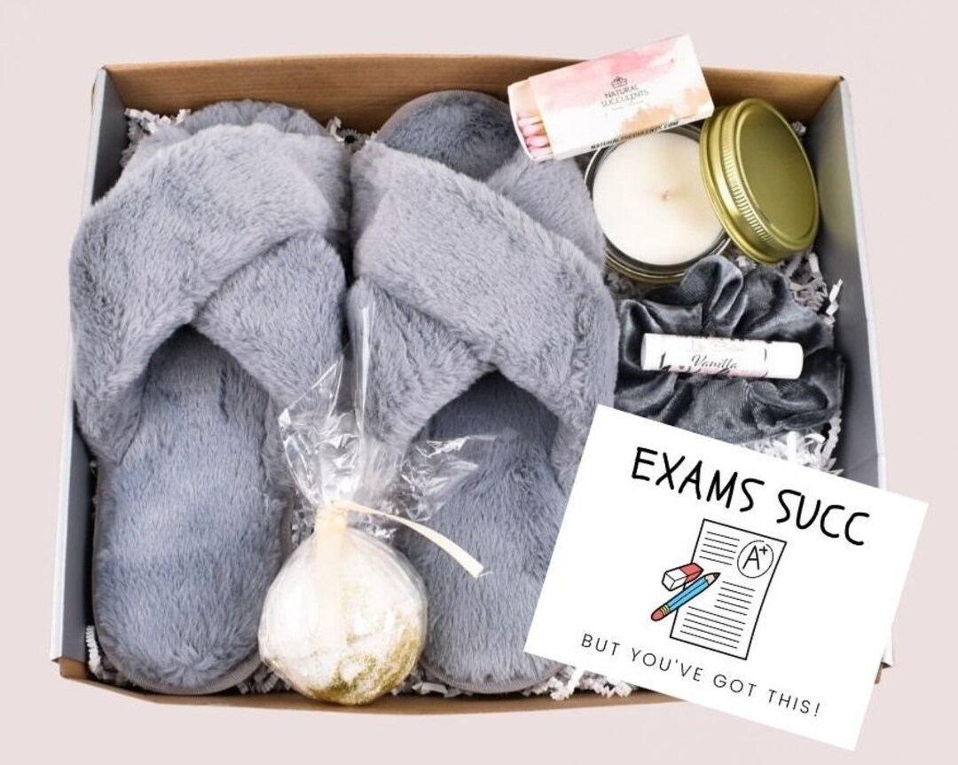Final Exams Gift Box - Exam Care Package - Gift for Student - College ...