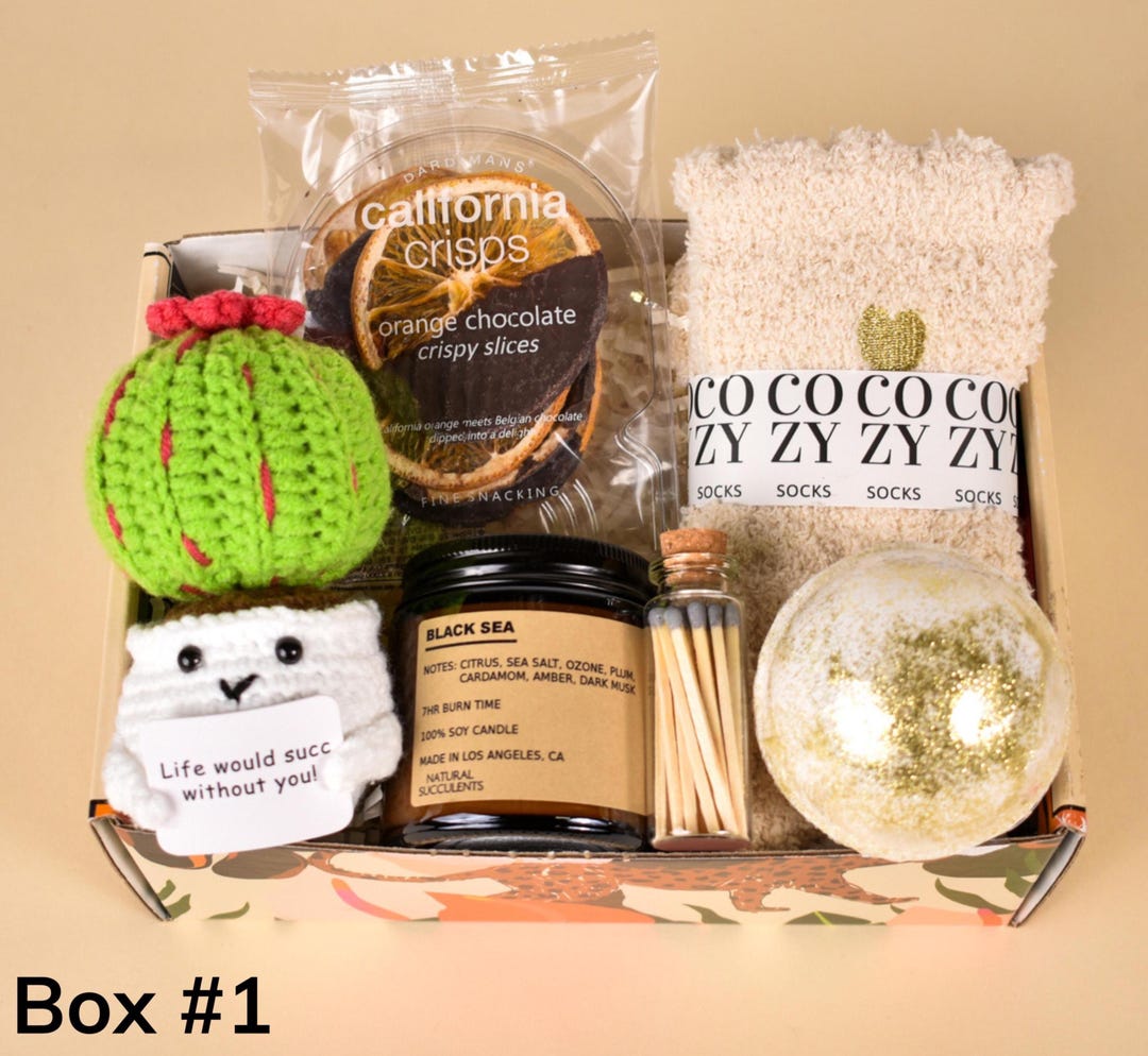 Recovery Gift Set, Hug in a Box, Care Package for Her, Hygge Gift Box ...