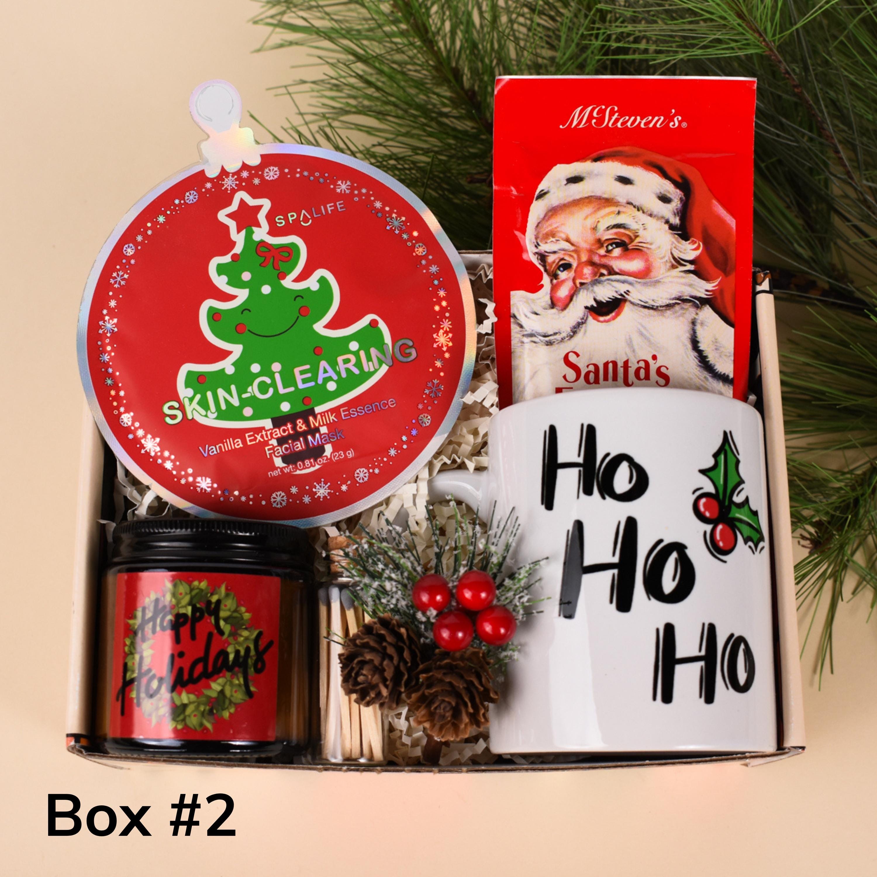 Christmas Self Care Box, Holidays Gift Set, Christmas Gift Box, Mom ...