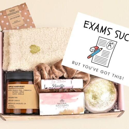 Final Exams Gift Box Exam Care Package Gift for Student - Etsy
