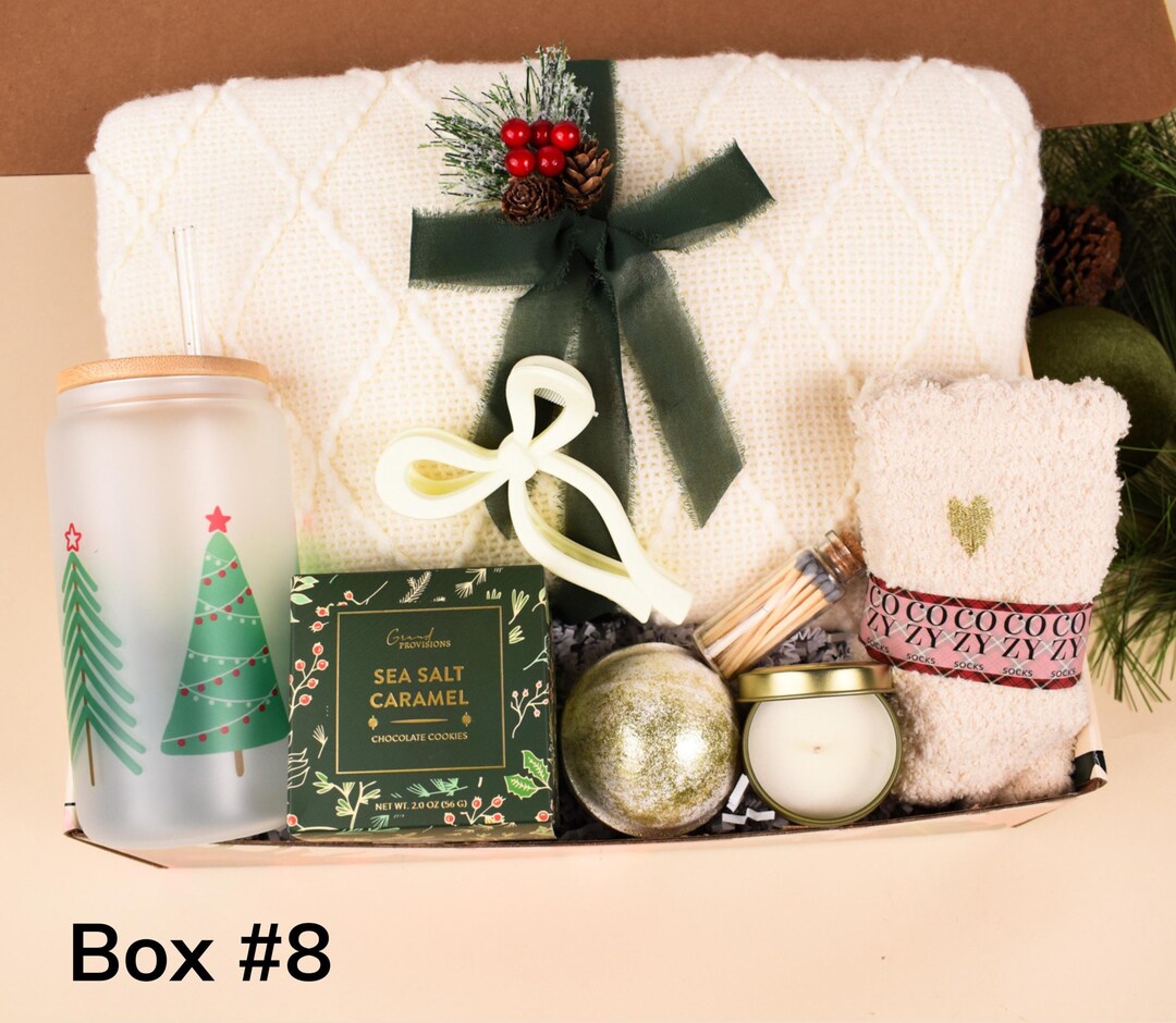 Winter Gift Box Best Friend, Holiday Gift Box for Women, Christmas Gift ...
