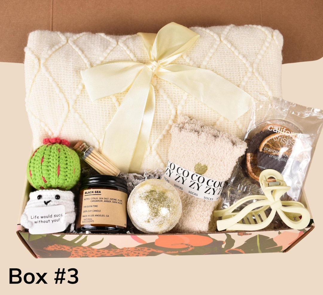 Hug in a Box, Care Package for Her, Hygge Gift Box, Self Care Gift Box ...