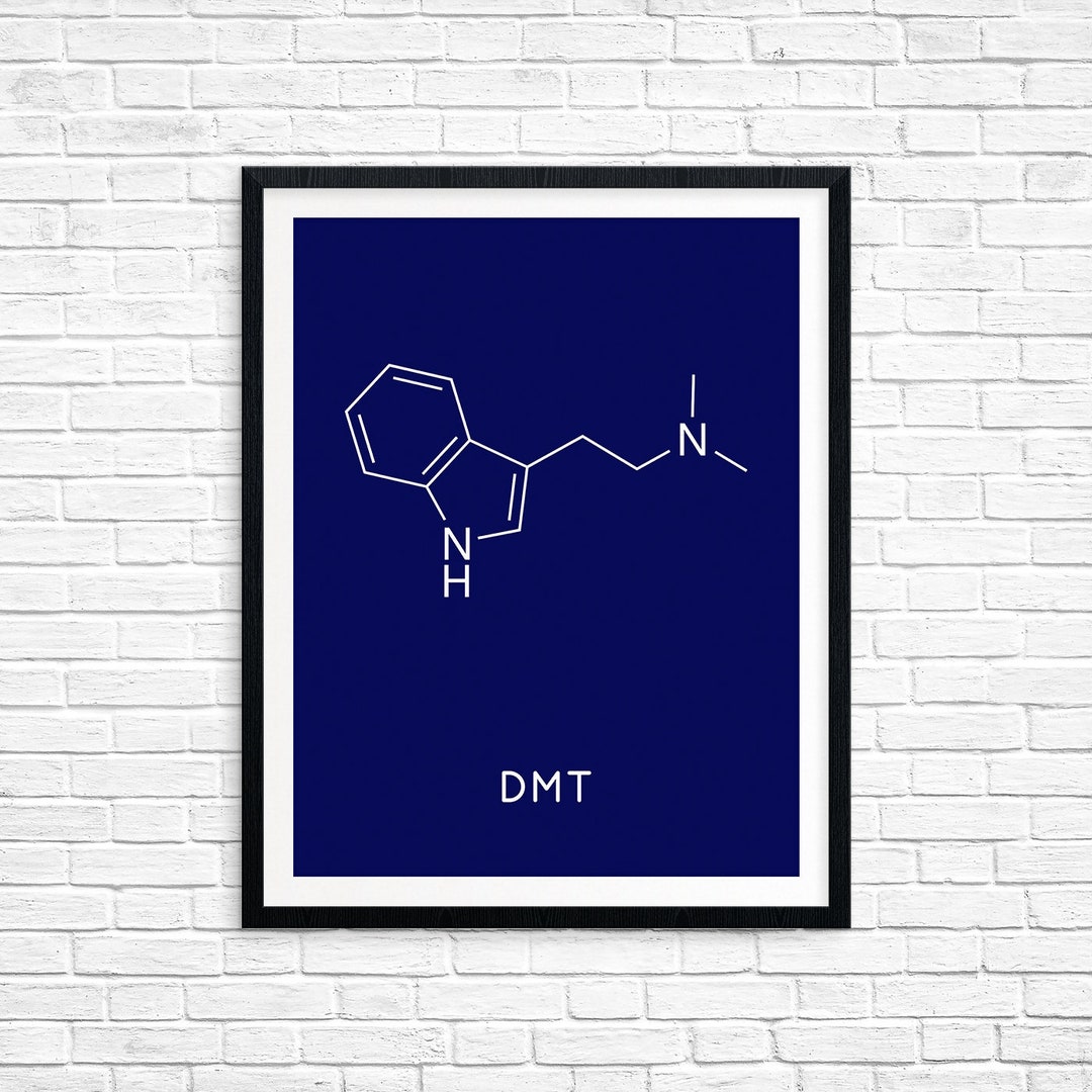 Instant Download DMT Molecule Printable Chemistry Wall Art Pharmacy ...
