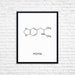 Instant Download MDMA Molecule Printable Ecstacy Drugs Chemistry Wall ...