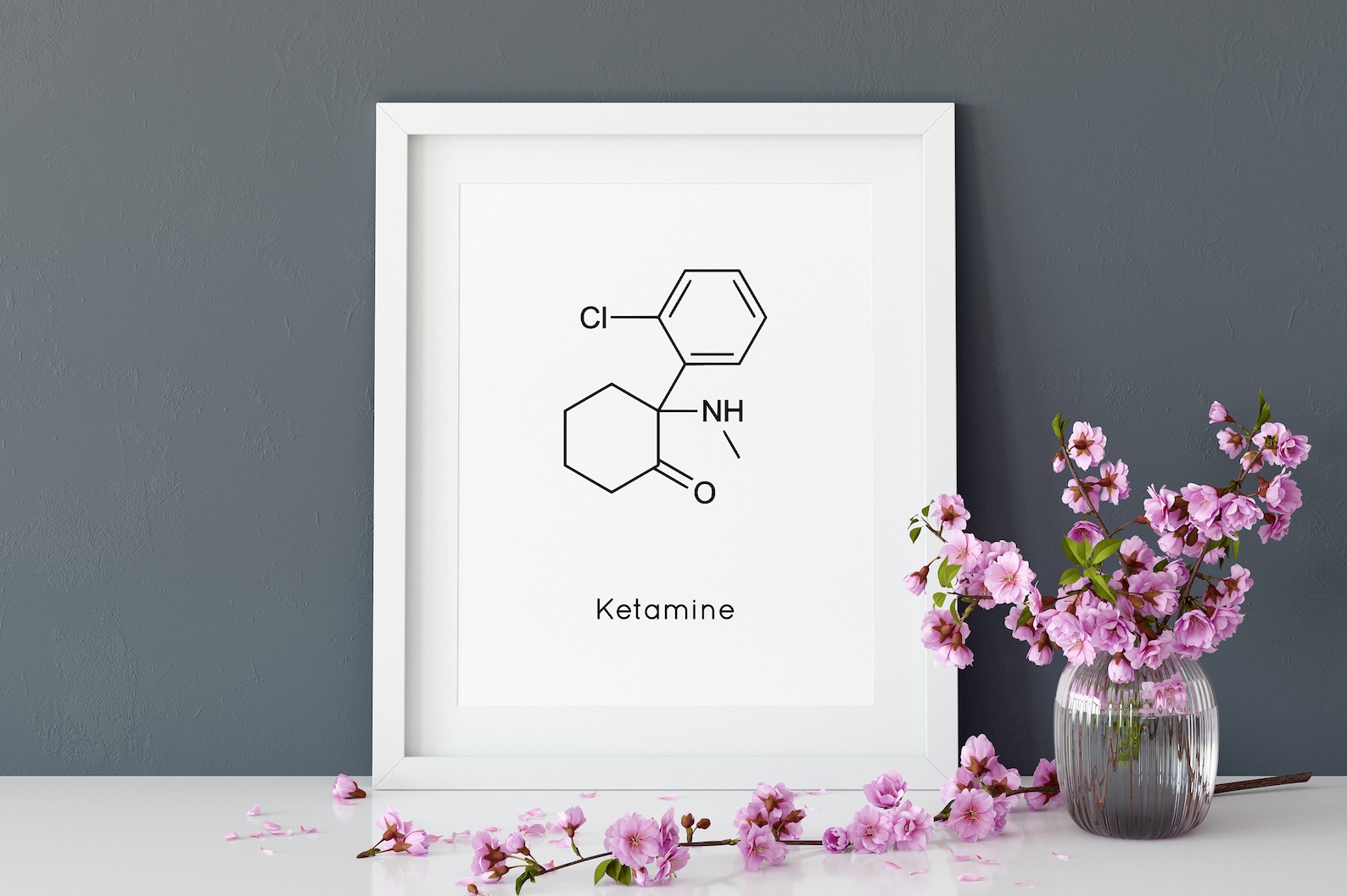 Instant Download Ketamine Molecule Drugs Chemistry Print Science Gift ...