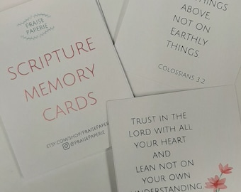 Printable Romans 8 Download Bible Memory Cards Scripture - Etsy