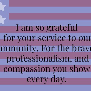 Patriotic USA Military Encouragement Cards Printable Military Support ...
