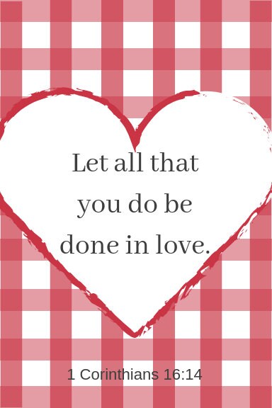 Valentine's Day Bible Verse Printable Set 3 for 5 - Etsy